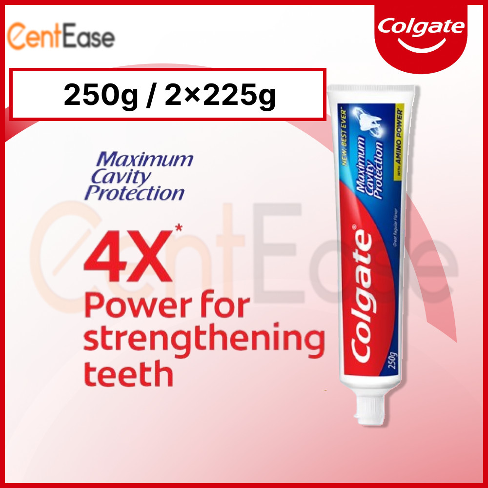 Colgate Max Cavity Protection Great Regular Toothpaste (Exp: Apr 2027 ...