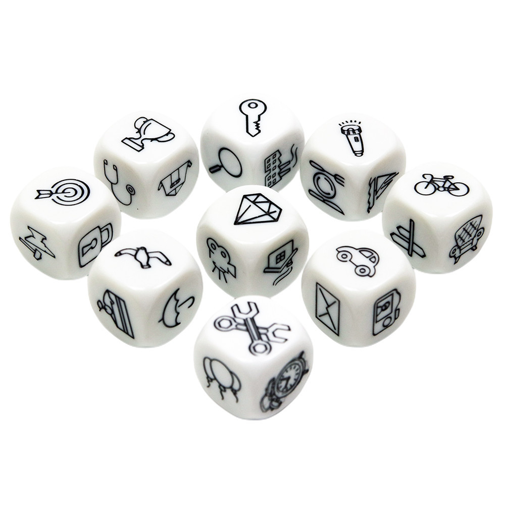 20mm Telling Story Dice 6 Sided Children Primer Education Tools for ...