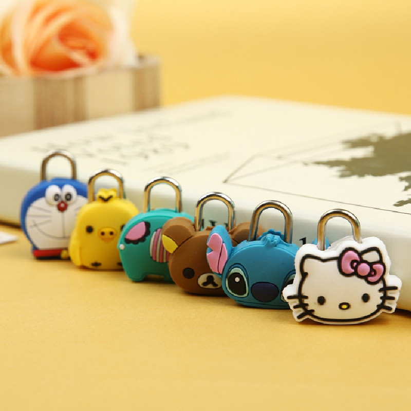 Cute Design Animal Combination Lock For School Lockers Bags And Travel ...