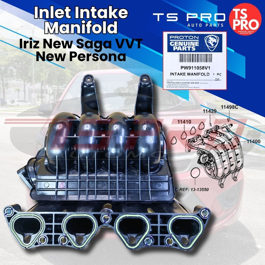 Proton Iriz New Saga VVT New Persona Genuine Inlet Intake Manifold ...