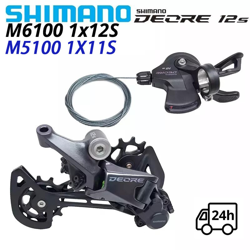 SHIMANO DEORE M5100 11S M6100 12S Groupset SL M6100 SHIFT LEVER RD ...