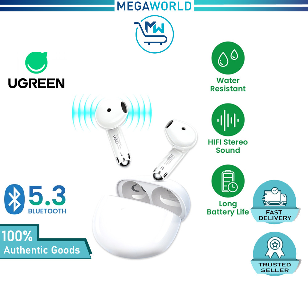 UGREEN Hitune H5 TWS Bluetooth 5.3 Earphones Wireless Earbuds Airpods Noise Cancellation ...
