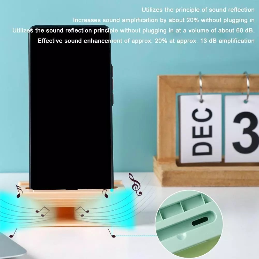 Phone Sound Amplifier Universal Mobile Holder Stand Phone Tablet ...