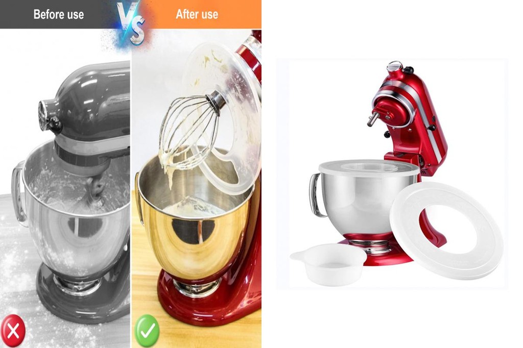VM_ Mixer Bowl Cover for Kitchenaid Splash Guard for Stand Mixer ...