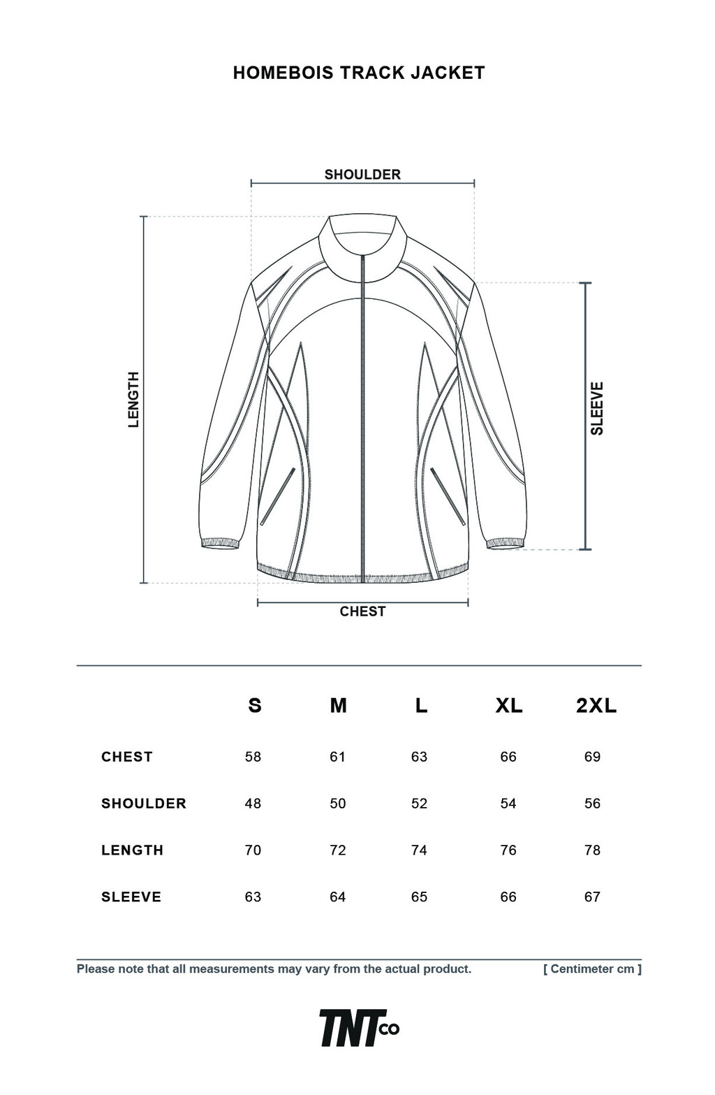 HB Track Jacket (Black/OffWhite) | Shopee Malaysia