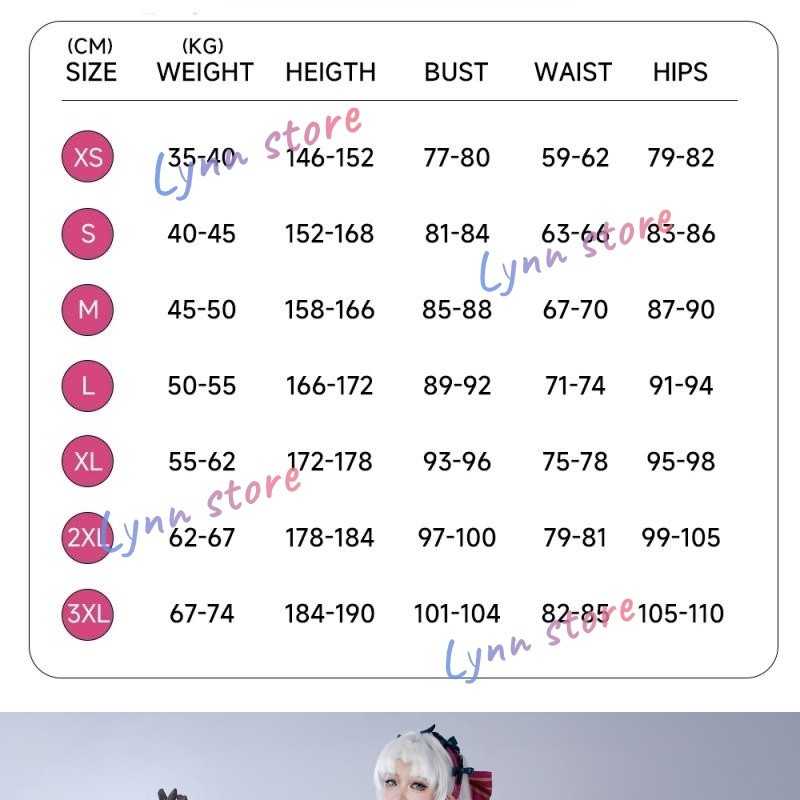 Anime CARLOTTA Cosplay Costume WUTHERING WAVES Cute Lori CARLOTTA ...