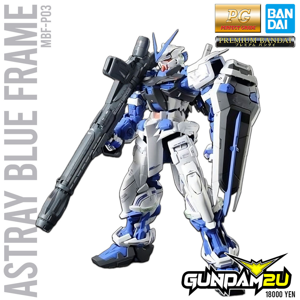 P-BANDAI PG 1/60 Gundam Astray Blue Frame - Perfect Grade Gundam SEED ...