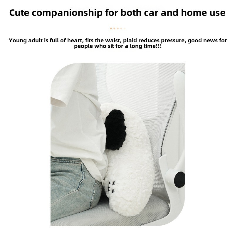 Cartoon Car Headrest Creative Neck Protection Pillow Lumbar Waist ...