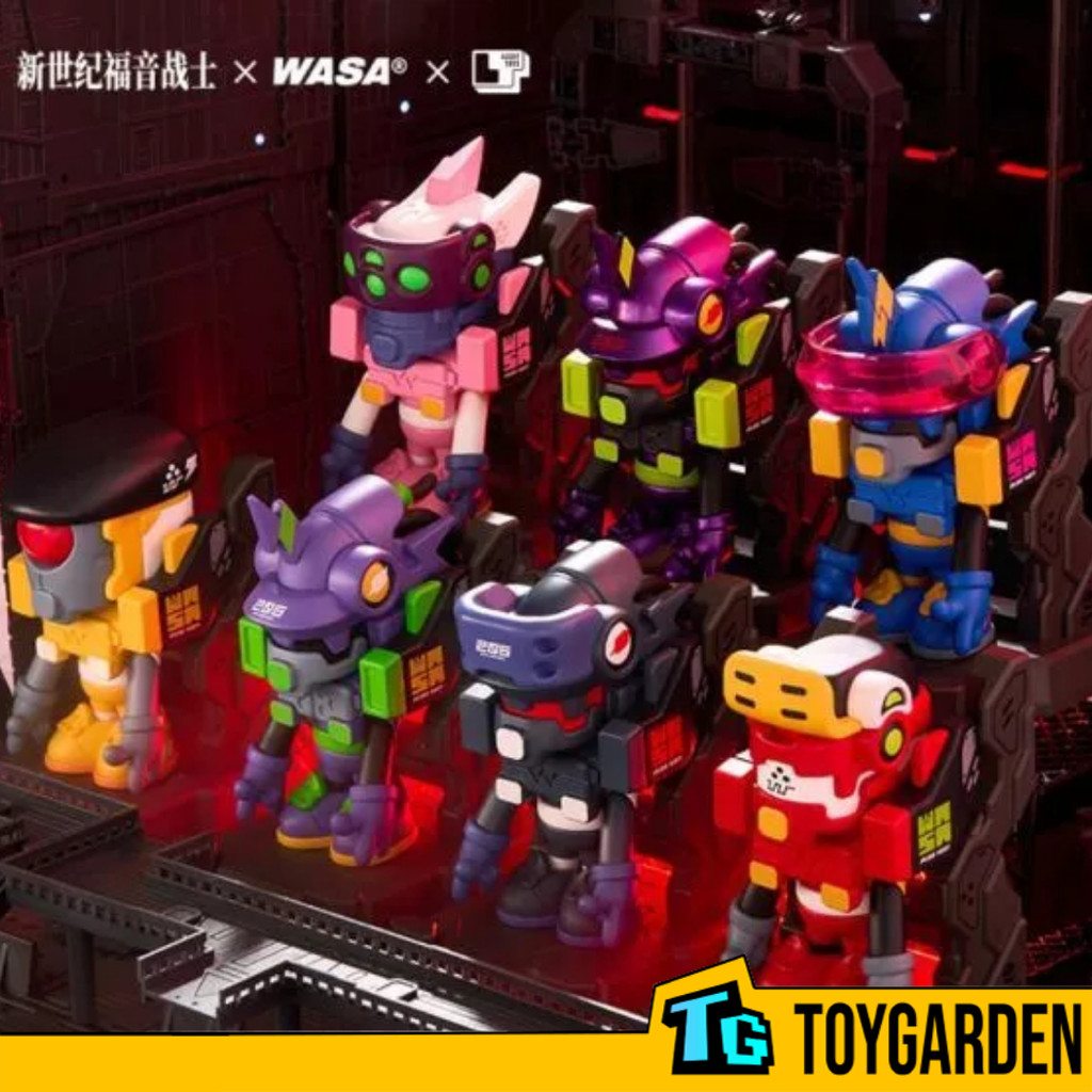 Wasa Baby Evangelion×Wasa Eva206 Series Blind Box 福娃eva206系列盲盒 | Shopee ...