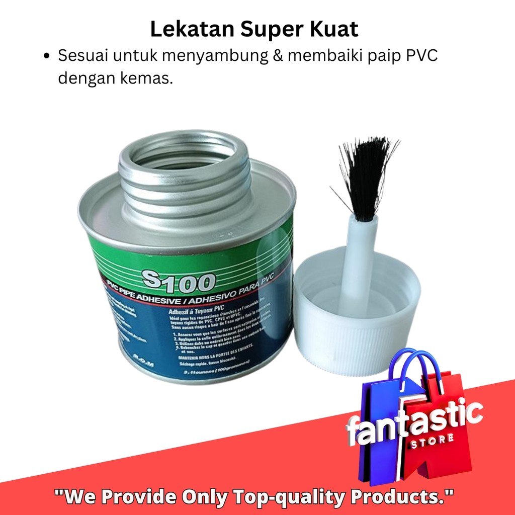 Gam Paip PVC Kalis Air PVC Solvent Cement Pipe Glue Pipe Adhesive Gam ...