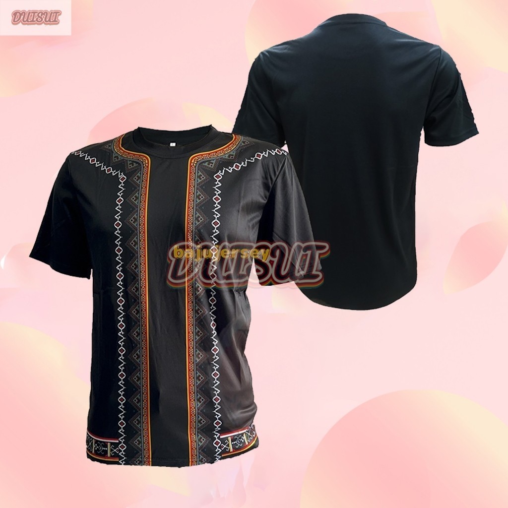 UNISEX BAJU ETNIK SABAH TRADITIONAL CORAK PRINT | Shopee Malaysia