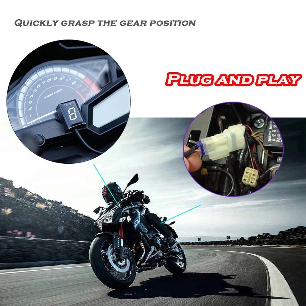 Gear Indicator For Kawasaki ER6N ER-6N ER-6F ER6F Versys 650 KLE650 ...