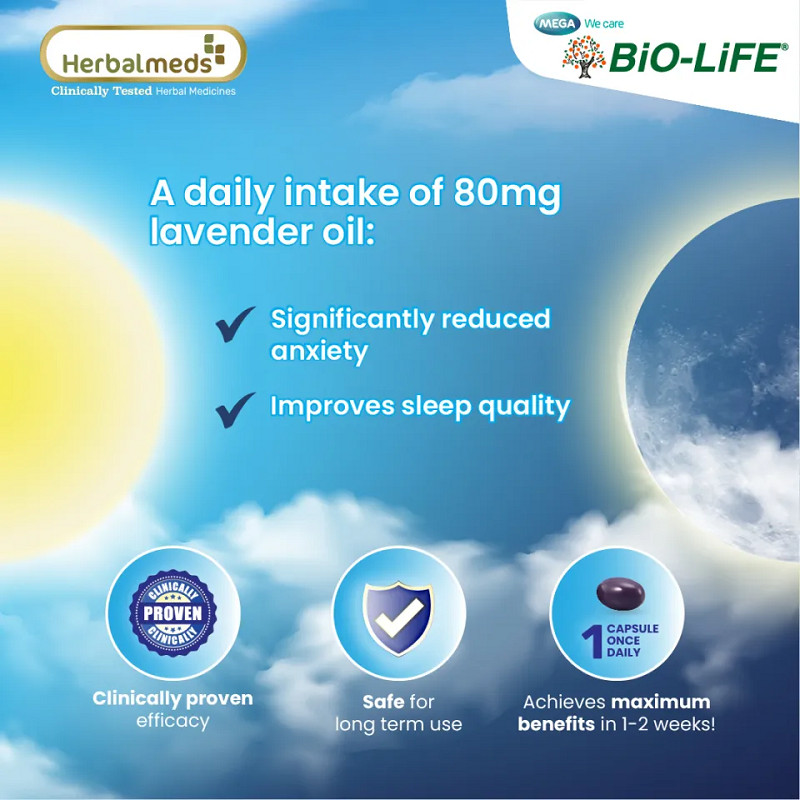 BiO-LiFE Herbalmeds Calmee 30's Traditionally used for difficulty in ...