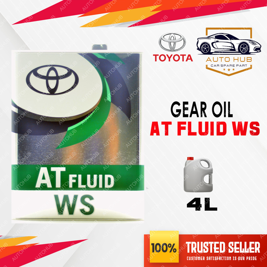 Toyota Gear Oil ATF WS Minyak Gearbox Auto Vios Alphard Hilux Avanza ...