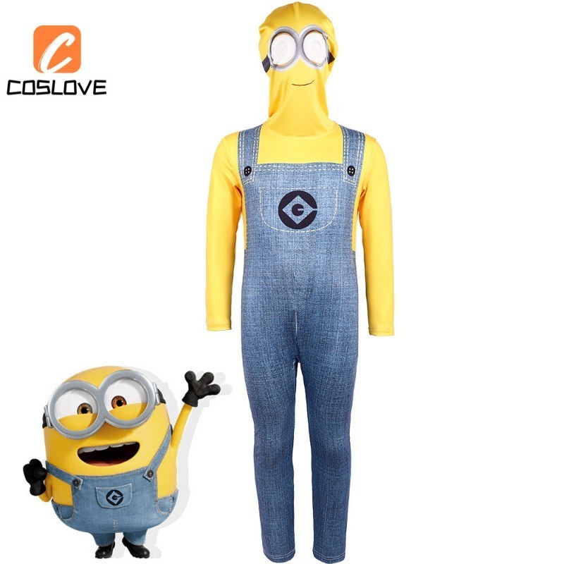 Anime Movie Despicable Me Minions Cosplay Clothing Full Set Costume ...