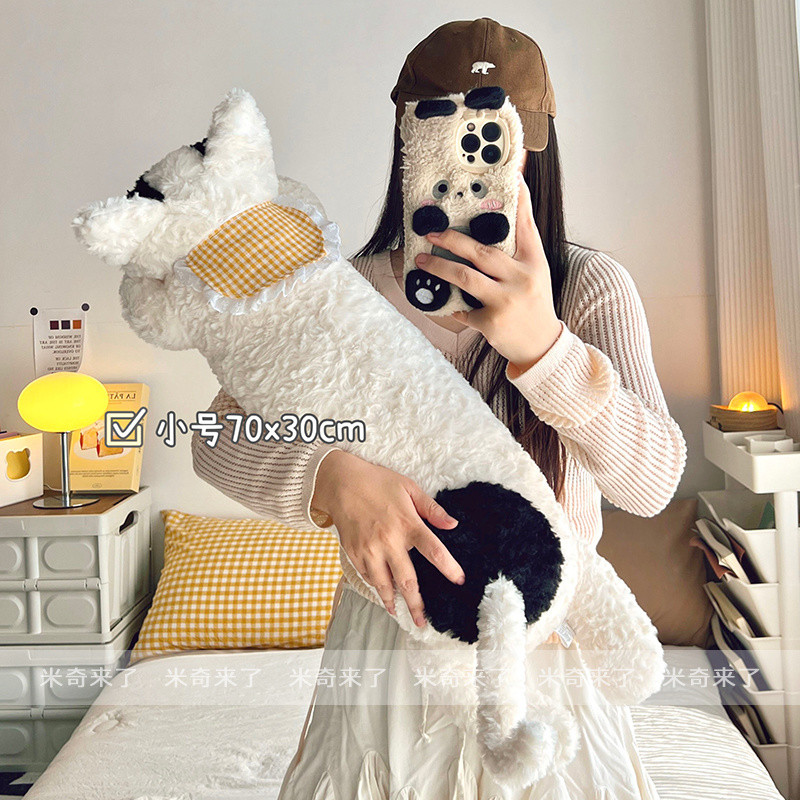 Long Strip Pillow Clip Leg Pillow Girls Sleeping Dormitory Pillow ...
