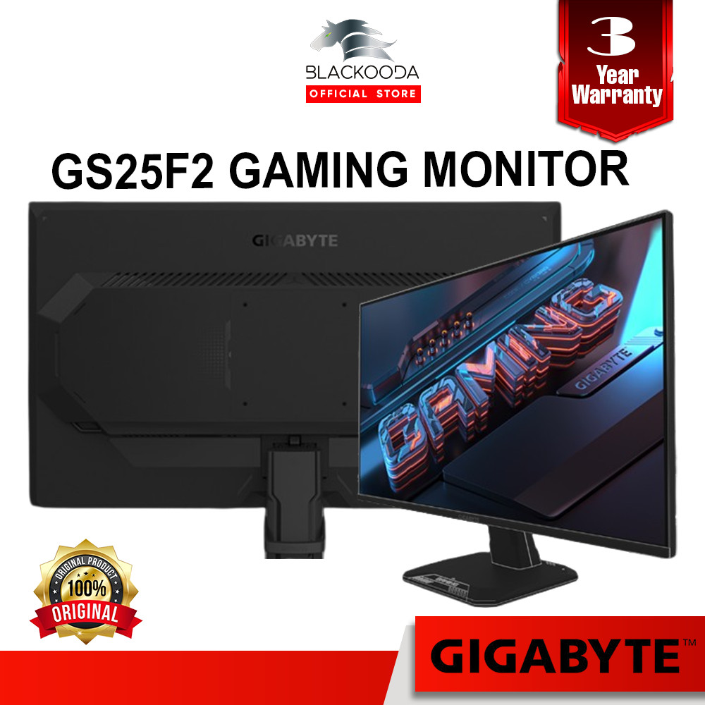 Gigabyte GS25F2 (24.5"@200HZ) GAMING MONITOR ( SS IPS FHD / 1MS / AMD ...