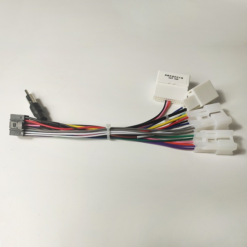 HYS 16Pin Car Head Unit Wire Harness Adapter For Toyota OEM Car Radio ...