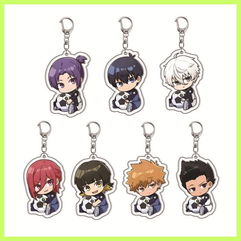 Keychain Blue Lock Kunigami Rensuke Blue Prison Ura and Acrylic ...