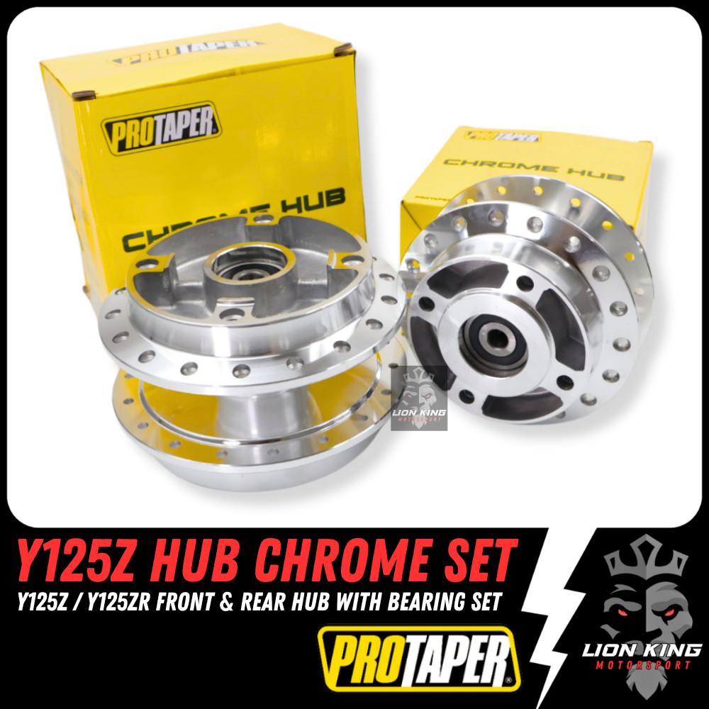 PROTAPER Chrome Hub YAMAHA Y125ZR 125ZR Y125 125Z Y125Z Wheel Hub With ...