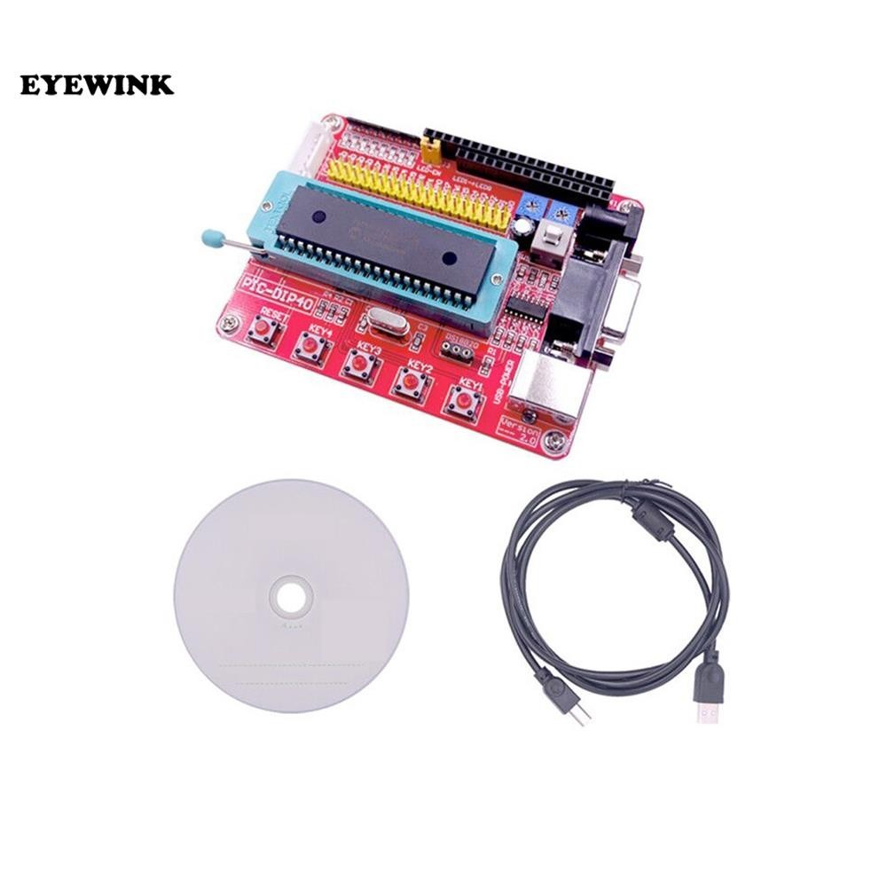 1PCS Mini System PIC Development Board + Microchip PIC16F877 PIC16F877A diy electronics | Shopee ...