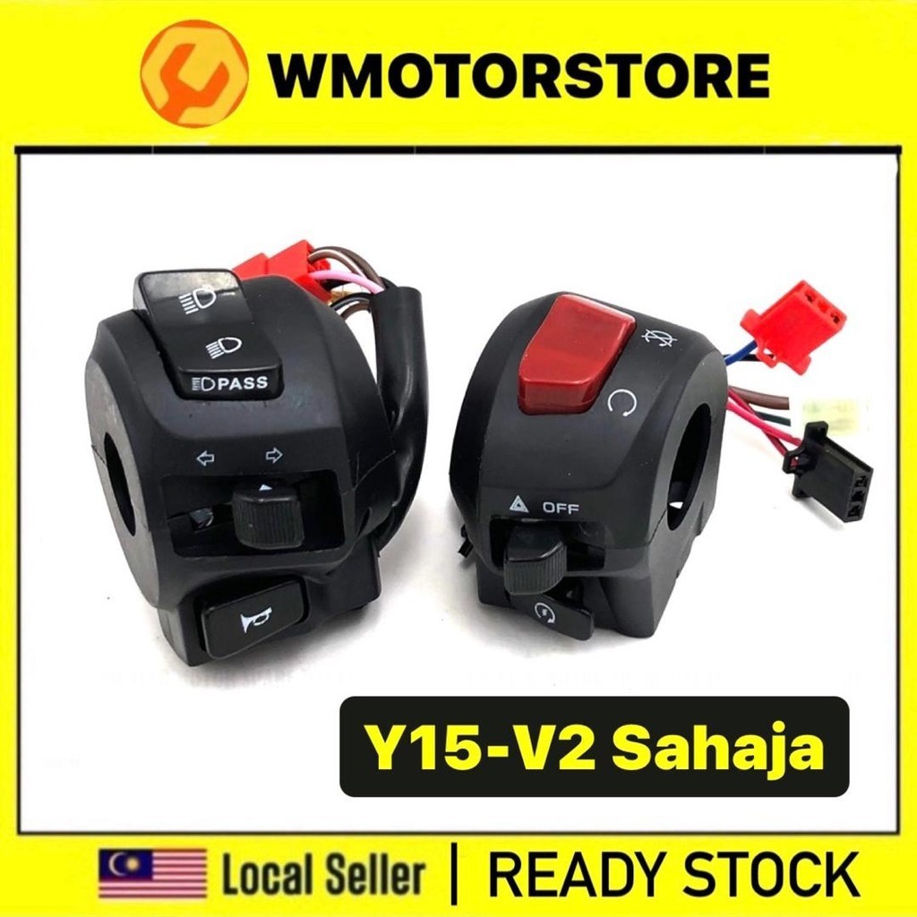 Yamaha Y15 Y15ZR V2 Handle Switch HANDLE SUIS KIRI KANAN RIGHT LEFT ...