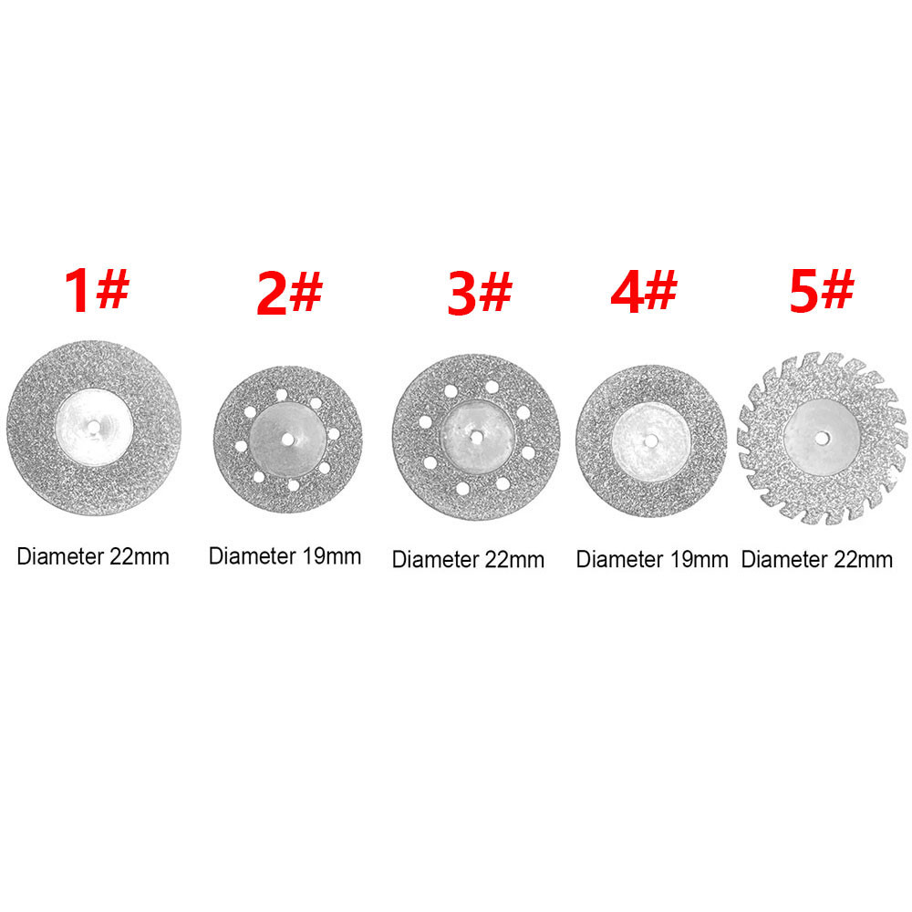 10Pcs High Quality Dental Diamond Disc Burs for Separating Polishing ...