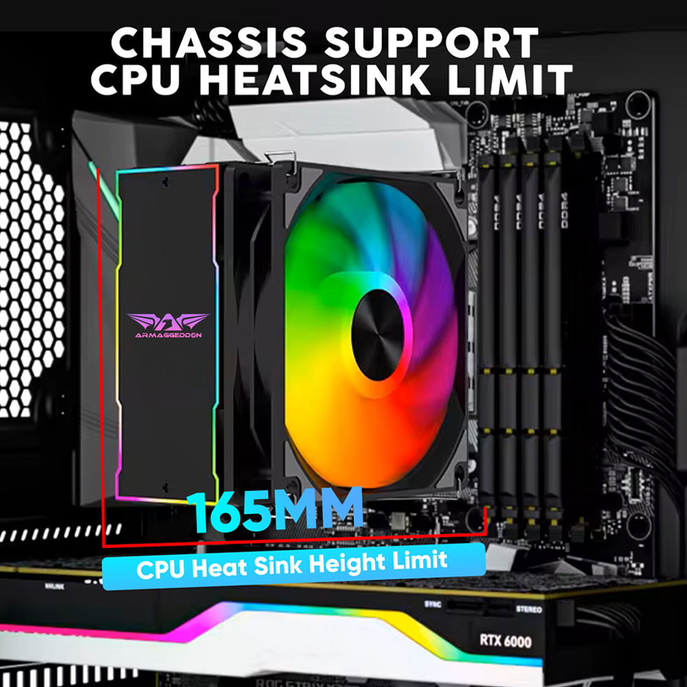 Armaggeddon Tritron PRO 100 / 200 ATX PC Gaming Casing Chassic | Free ...