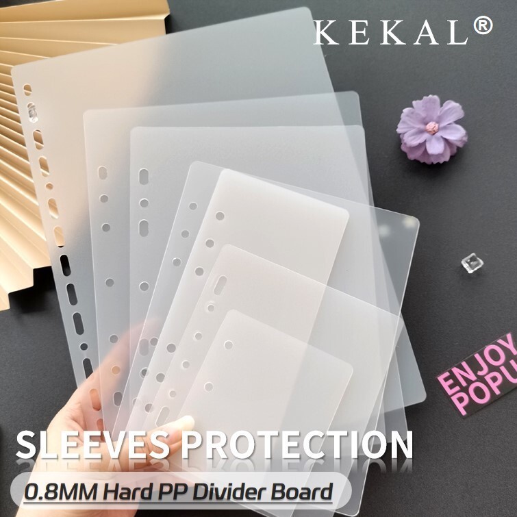 【KEKAL Muti-Size Protection Divider For Sleeve】B5/A5/A6/A7/A8 Loose ...