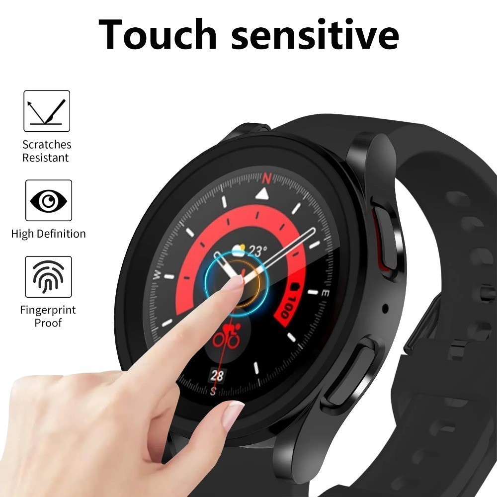Soft Watch Case For Samsung Galaxy Watch 5 Pro 45mm TPU Bumper ...