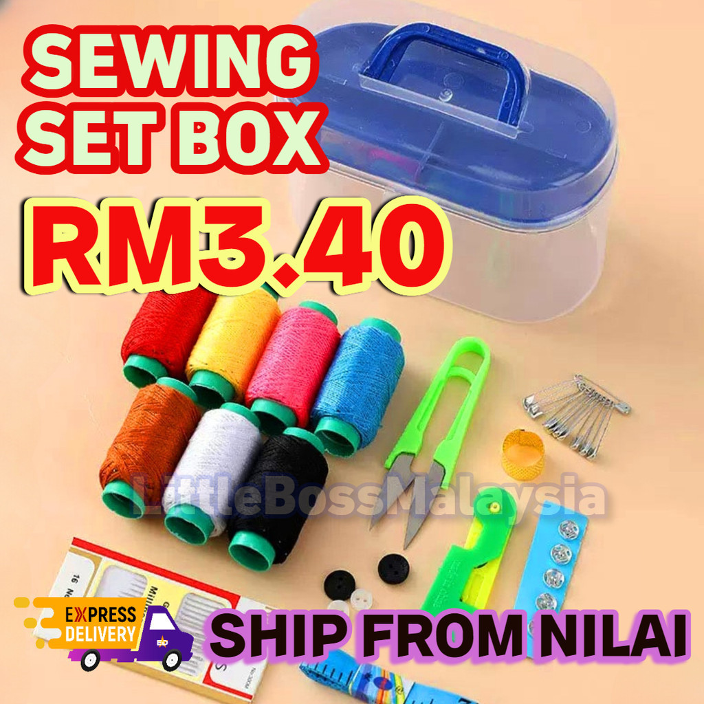 🔥𝑨𝑳𝑳 𝑰𝑵 𝑶𝑵𝑬🔥Multifunctional Sewing Set Tool Portable Handheld Needle ...