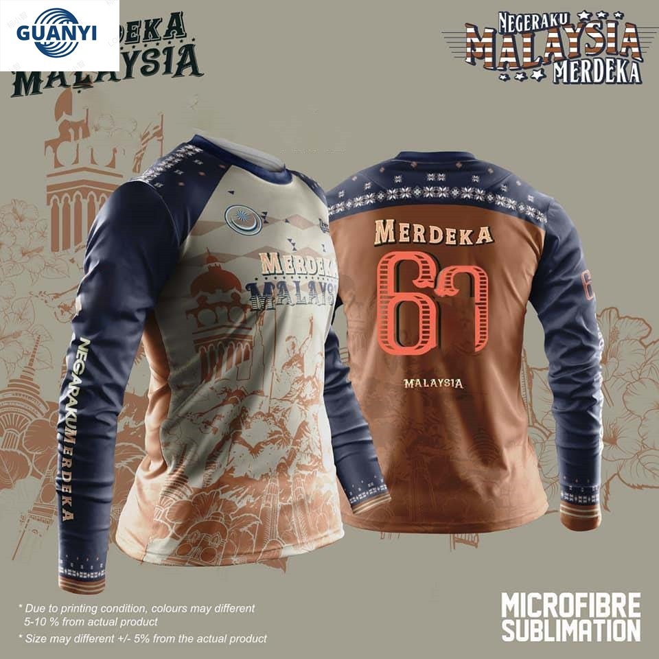 Malaysia 67th Merdeka 2024 Design Sublimation Jersey (guanyi) | Shopee ...