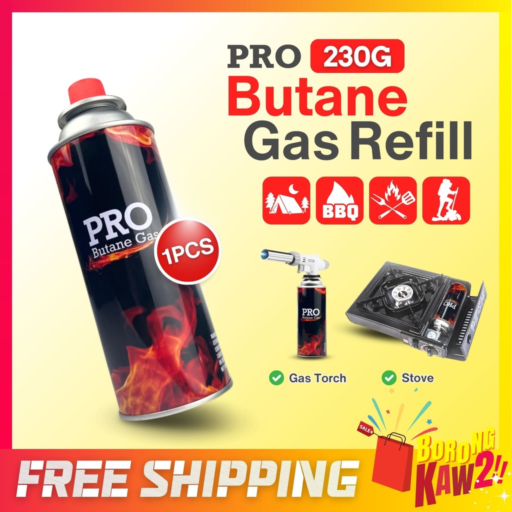 1pcs Portable Gas 230g PRO Butane Gas Cylinder Canister Cartridge for ...