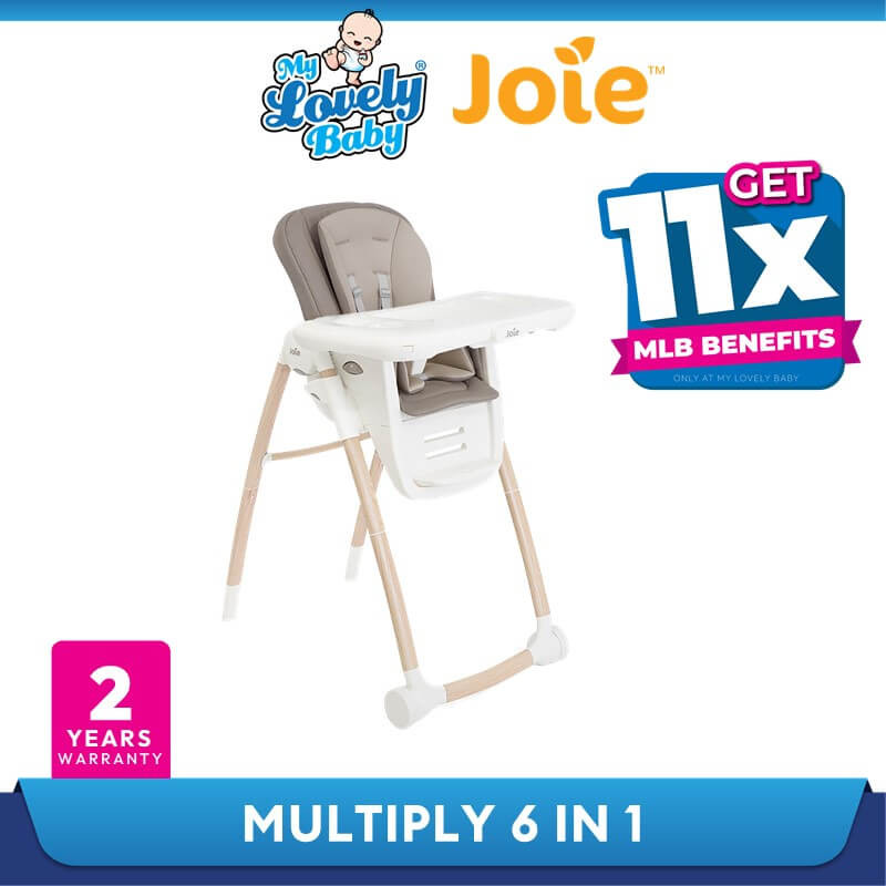 Joie Multiply 6 In 1 Highchair (6 Months to 6 Years Old) | Shopee Malaysia