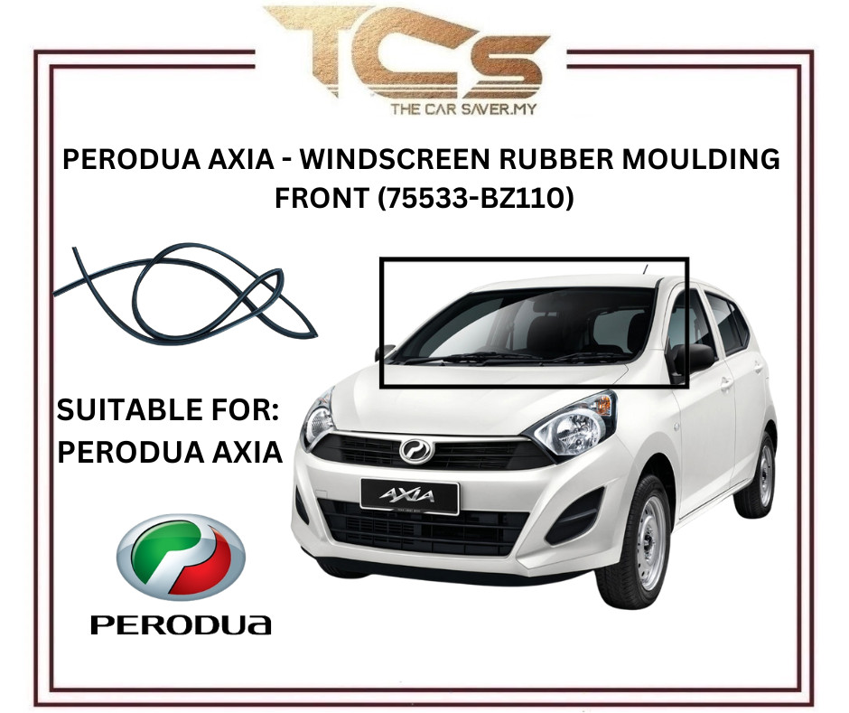 PERODUA AXIA - WINDSCREEN RUBBER MOULDING FRONT (75533-BZ110) | Shopee ...