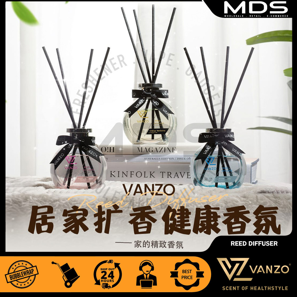 🔥Fast Shipping🔥VANZO Reed Diffuser | Shopee Malaysia