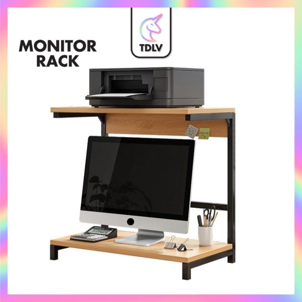 TDLV Elevated Monitor Stand Printer Rack Computer Monitor Screen ...