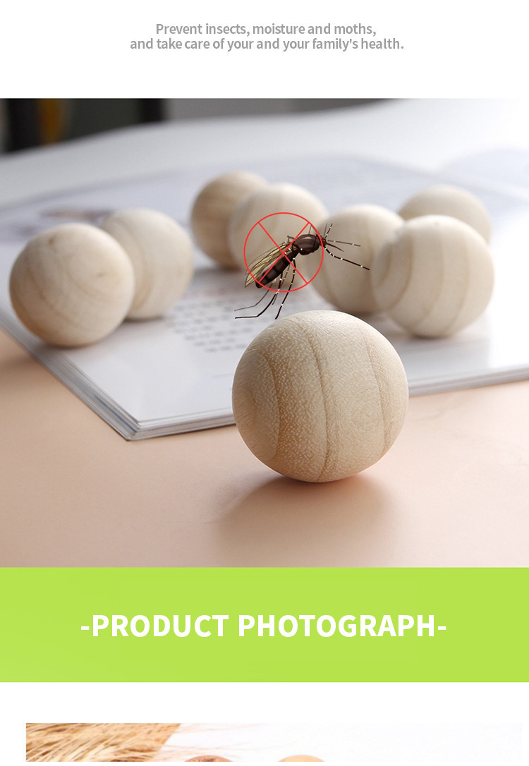 5 Pcs Fragrant Moth Ball Natural Repellent Clothes Wardrobe Drawer ...