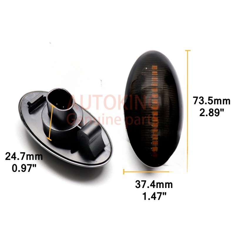 2pcs Suzuki Side Signal Sen Fender Swift APV Ertiga Wagon SX4 Splash ...