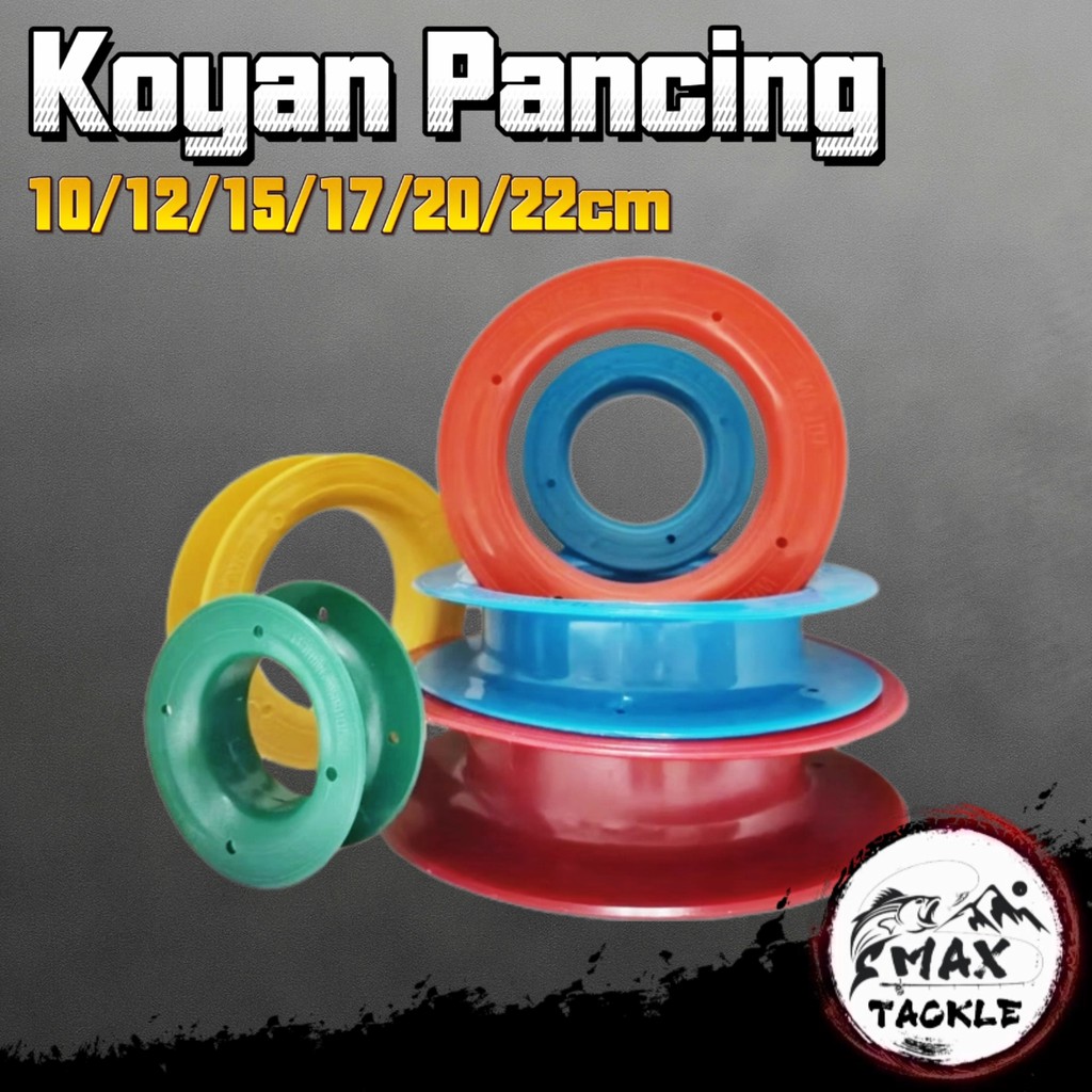 Fishing Hand Casting Fishing Line Spool Koyan Tali Pancing Plastik Alat ...