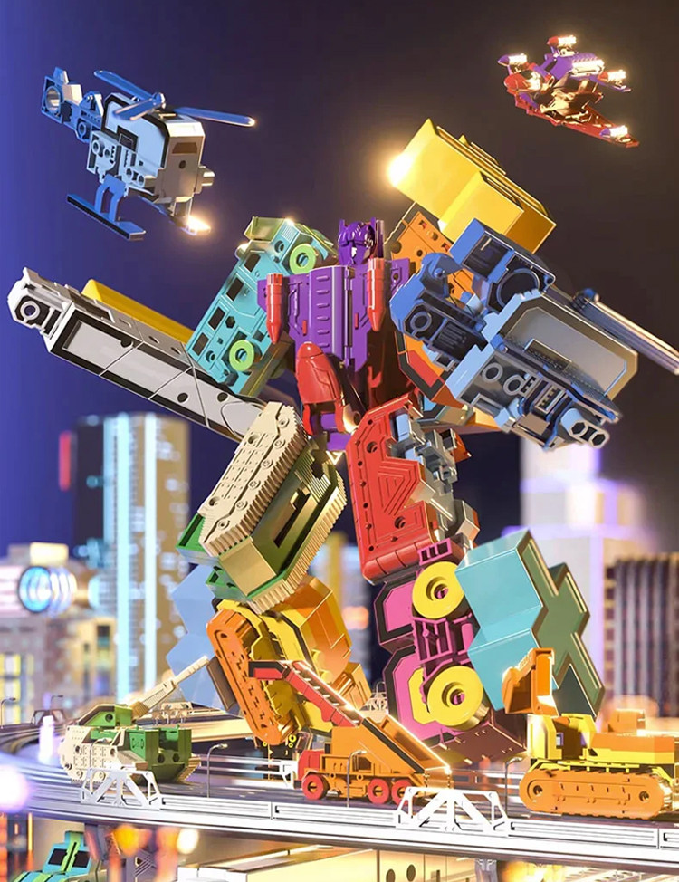 Transformer Robot Model Toys Intellectual Toys Digital Transformer ...