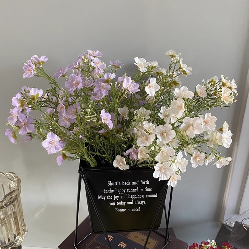 Simple Artificial Starry Sky Candy Color Fake Flower Branch Fashion ...