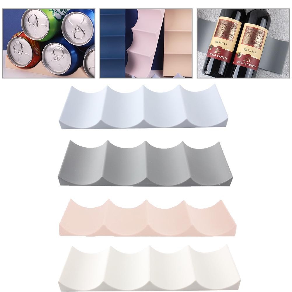 【fstyle】 Fridge Organiser Wine Beer Stacking Bottle Rack Kitchen Space ...