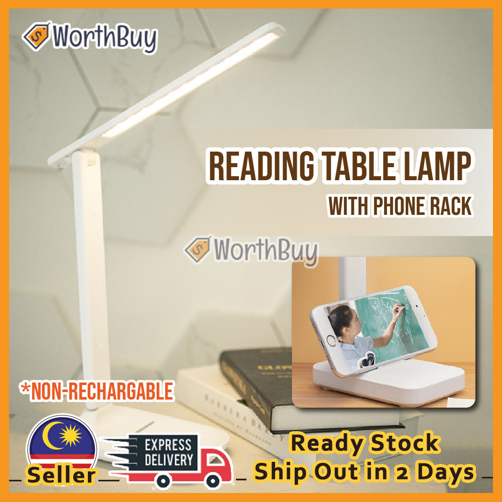 Worthbuy Adjustable LED Study Lamp Lampu Meja Desk Reading Lamp Eye ...