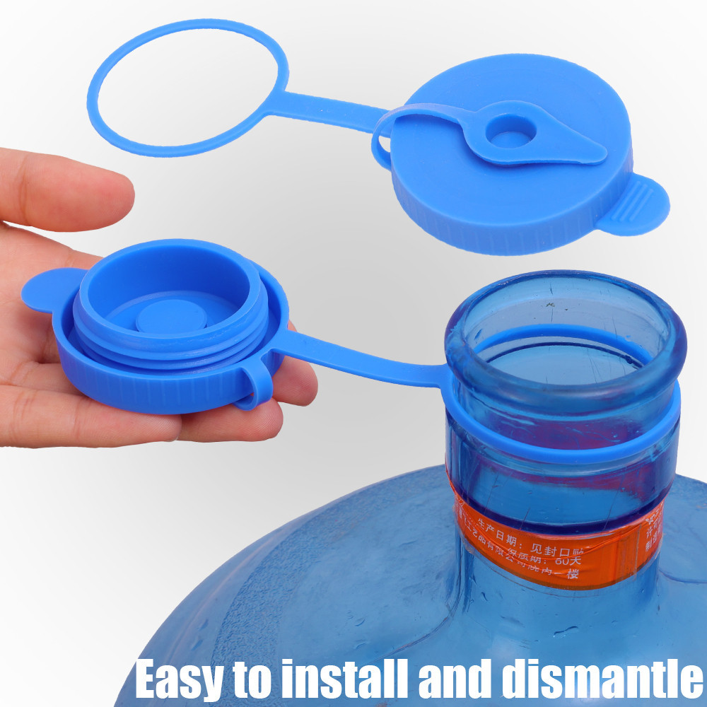 3/5 Gallon Water Jugs Lid Stopper Silicone Top Cover for Drinking ...