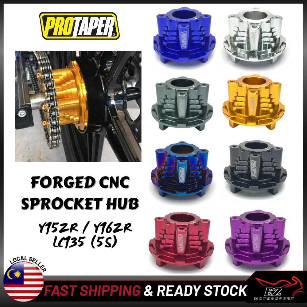 PROTAPER Sprocket Hub Alloy Forged Cnc YAMAHA Y15 Y15ZR V1 V2 / Y16 ...
