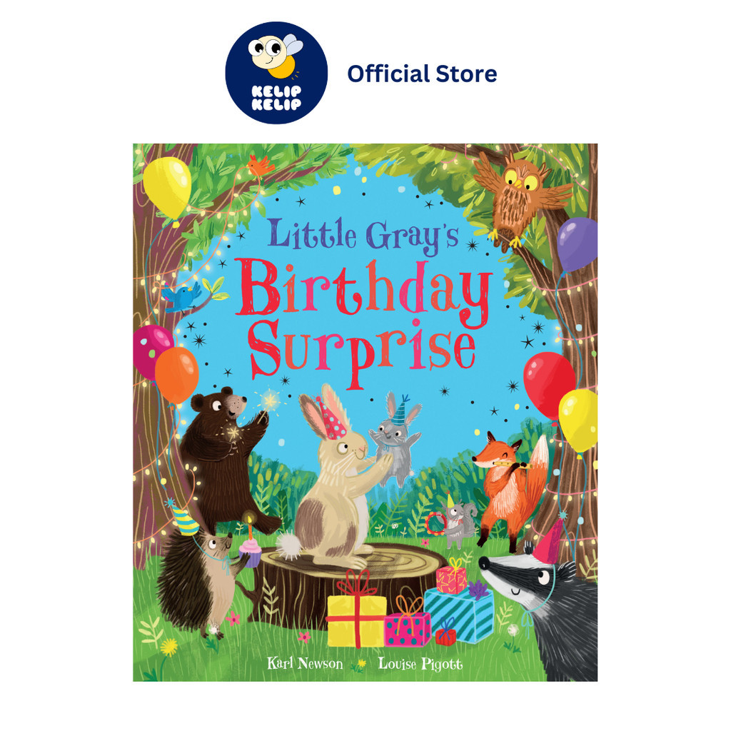 Bedtime Storybook Picture Book Little Gray's Birthday Surprise for Kids ...
