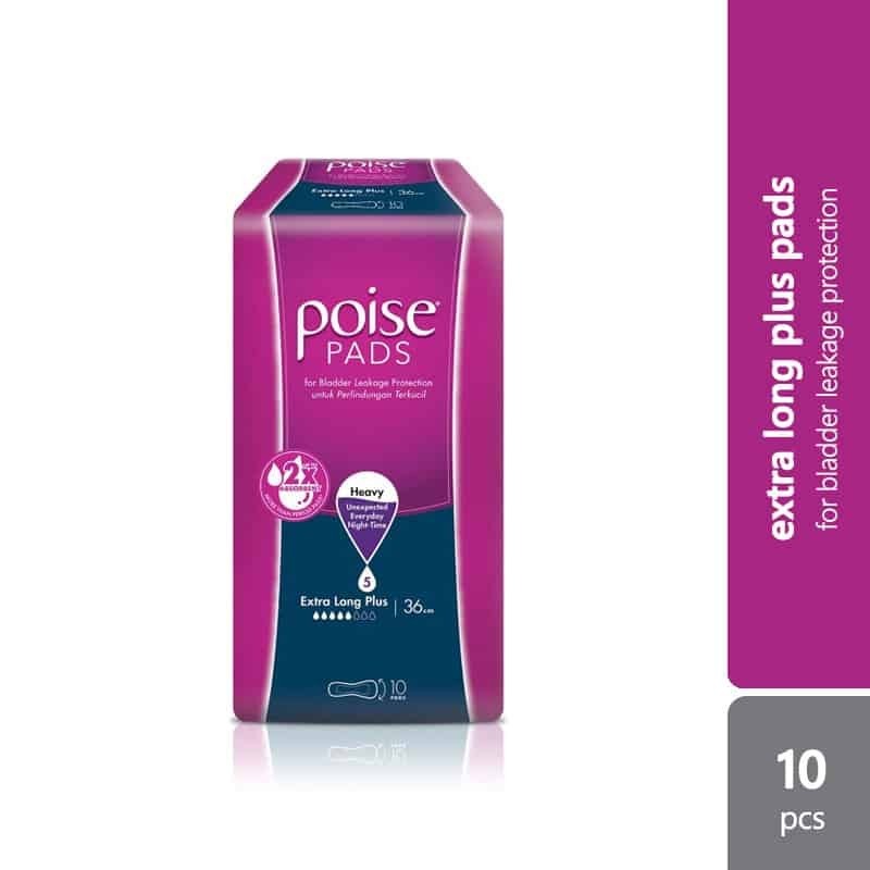 POISE PADS EXTRA LONG PLUS 10'S 36CM | Shopee Malaysia