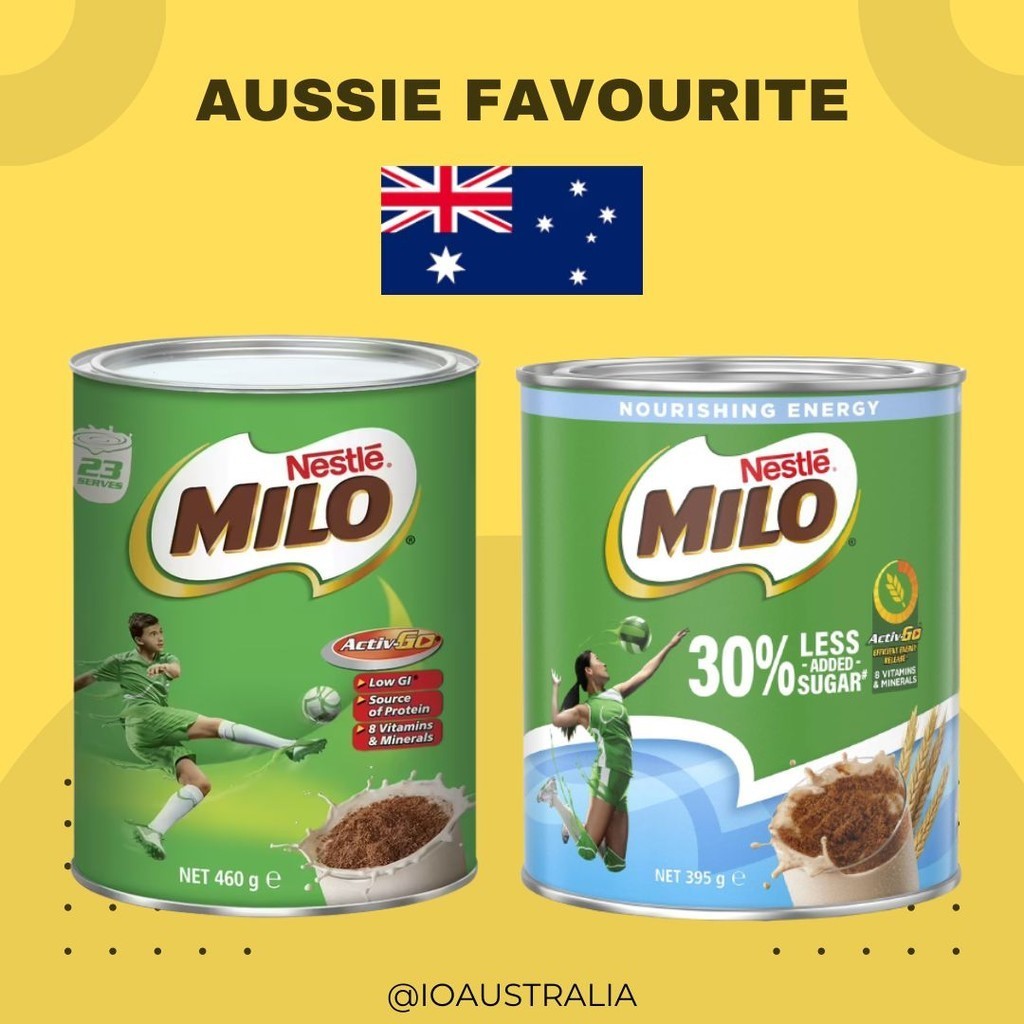Milo - Australia Made 460g / 1.1kg / Less Sugar | Shopee Malaysia