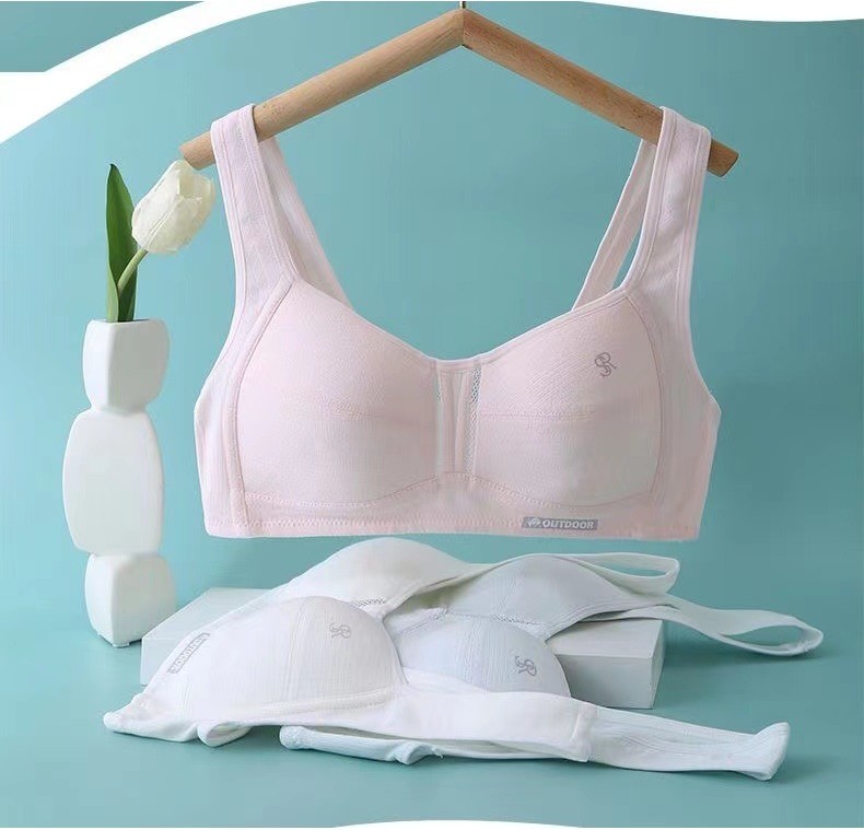 Developmental Girls Bra Junior High School Students Summer Thin Sports ...